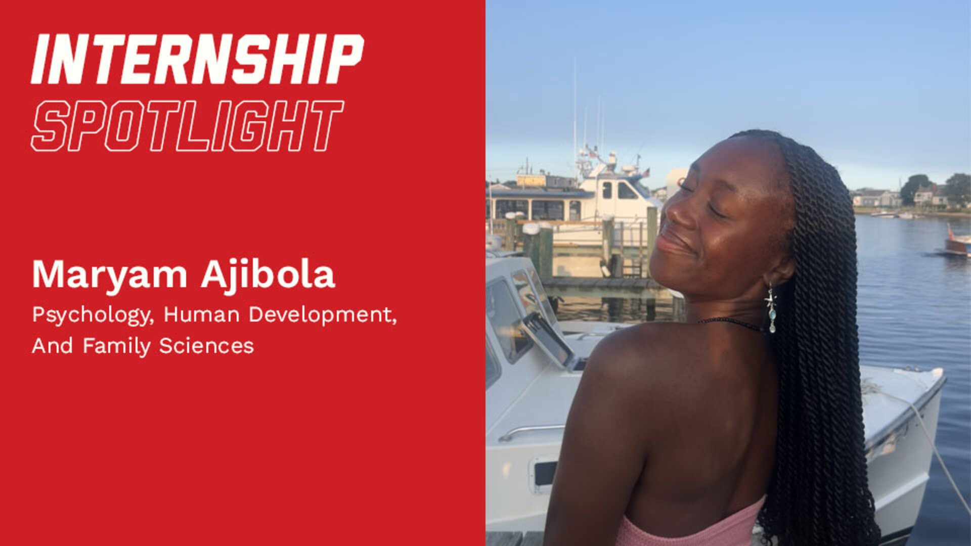 Internship Spotlight: Maryam Ajibola | College of Arts and Sciences | Nebraska